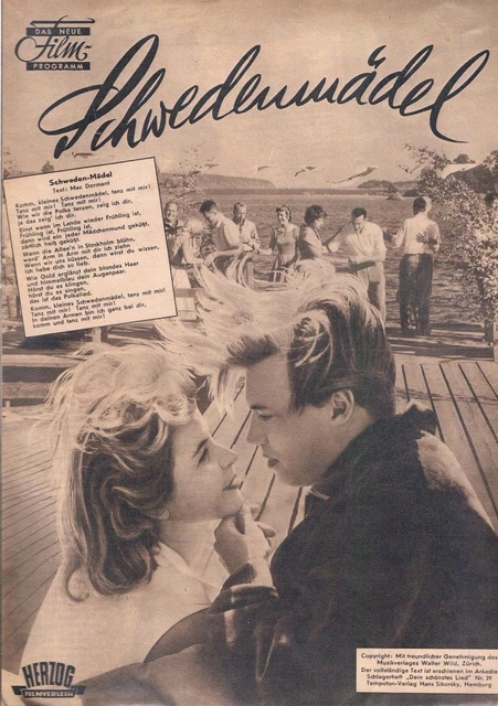 DNFP SCHWEDENMÄDEL ( May-Britt Nilsson , Karlheinz Böhm , Margit Saad ...