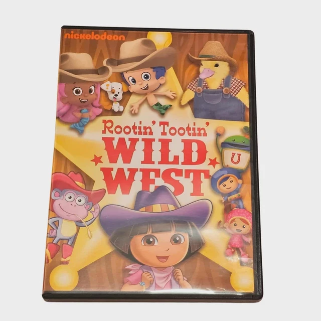 NICKELODEON ROOTIN TOOTIN Wild West DVD Dora Diego Bubble Guppies Team ...