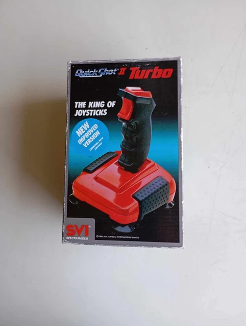 JOYSTICK QUICKSHOT II Turbo Atari 2600 800 XL C64 Amiga commodore 64 ...