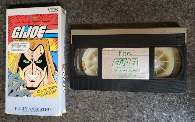 1985 GI JOE VHS Volume 7 Countdown For Zartan , Nice Condition $19.00 ...