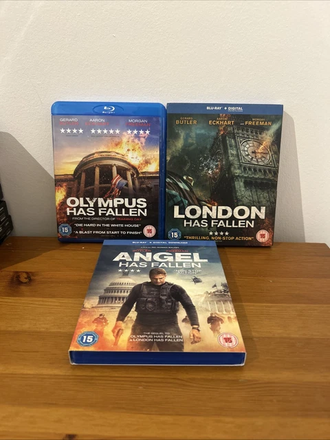 OLYMPUS/LONDON/ANGEL HAS FALLEN Complete Trilogy Collection Blu-Ray ...