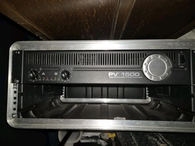 PEAVEY PV-1500 2-CHANNEL Power Amplifier Used In Good Condition In ...