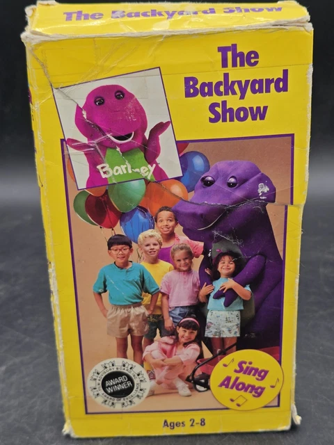 BARNEY THE BACKYARD Show VHS Video Sandy Duncan Lyons Group Vintage ...