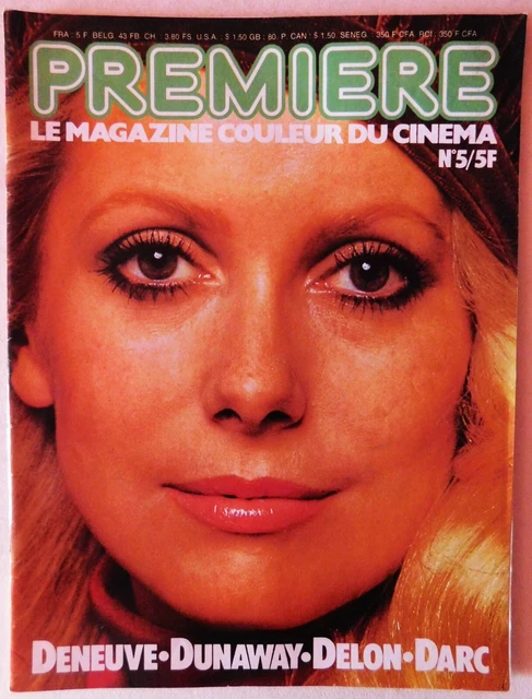PREMIERE MAGAZINE N° 5 Catherine Deneuve EUR 49,00 - PicClick FR
