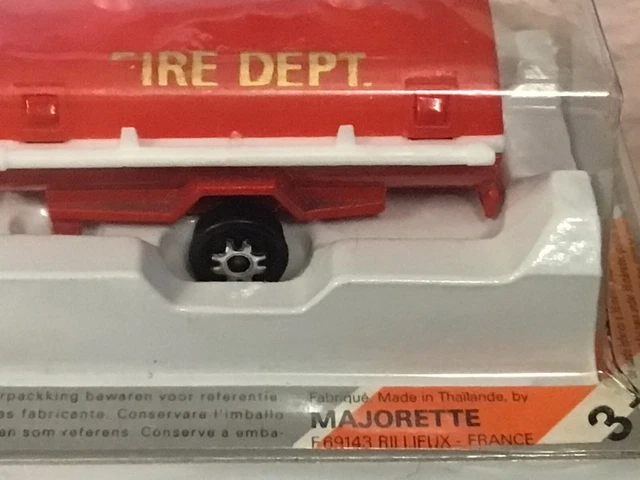 MAJORETTE RANGE ROVER AND BOWSER, FIRE DEPT. 300 series 1/60 £20.00 ...