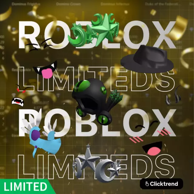 ROBLOX LIMITEDS💎💵 📈HIGH DEMAND 📈 🔒CHEAP AND SAFE🔒 100% Clean $725.00 ...