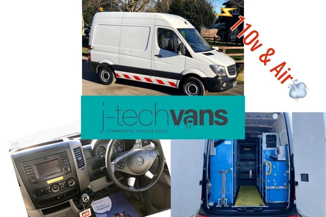 MERCEDES BENZ SPRINTER 314Cdi L1 H3 Van***Winton PTO 110v Power ...