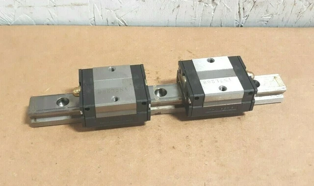 (2) THK SSR15 Linear Bearing Guide Blocks w/ 6-1/4" Rail M106 $55.99 ...
