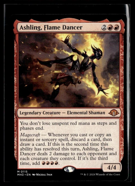 2024 MTG MH3 Ashling, Flame Dancer M créature légendaire #115 EUR 1,69 - PicClick FR