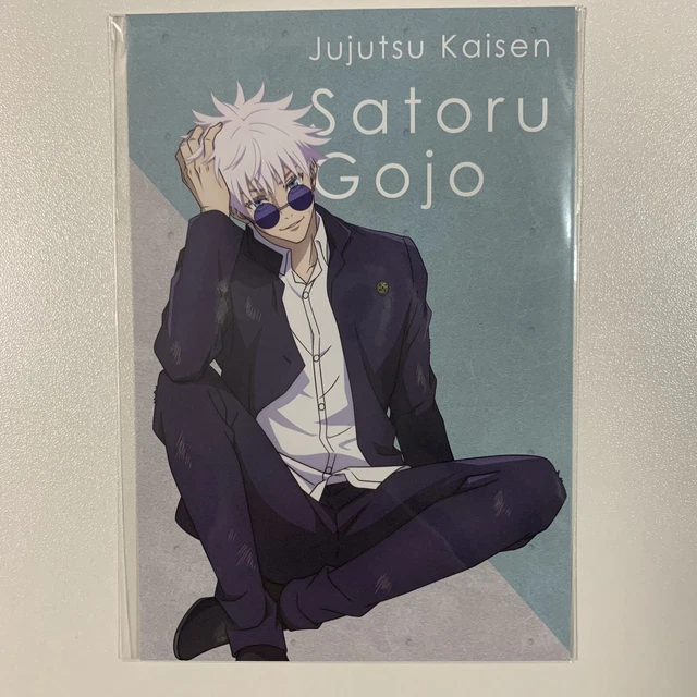 Jujutsu Kaisen Art Print Picture Cards Exclusive Official Gojo Satoru Hot Sex Picture