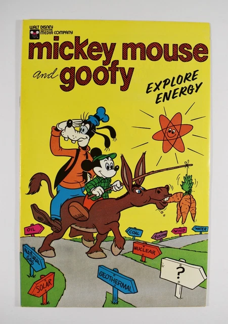 MICKEY MOUSE AND Goofy Explore Energy Nuclear Walt Disney Educational ...