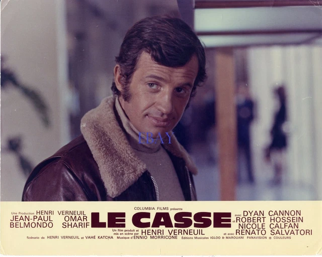 *JEAN-PAUL BELMONDO LE casse Henri Verneuil photo vintage Kodak EUR 44 ...