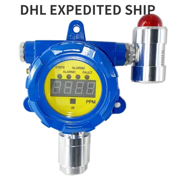 0-100PPM NH3 ALARM Monitor Tester NH3 Ammonia Gas Detector Fixed Gas ...