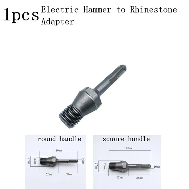 ENHANCED EFFICIENCY M22 Diamond Coring Bit Adapter for Electric Hammer ...