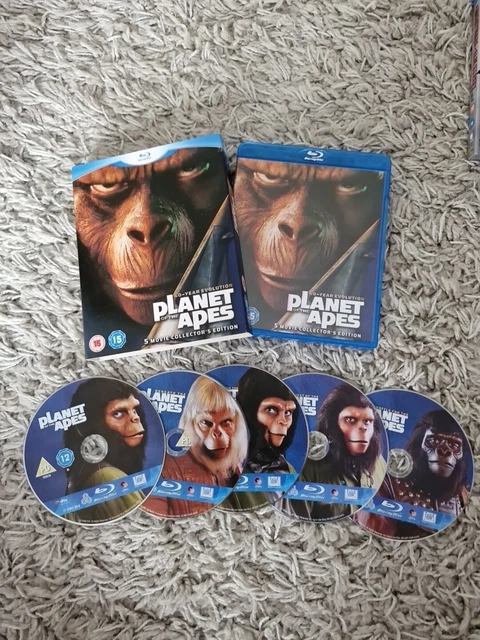 PLANET OF THE apes 40 year evolution blu ray £20.00 - PicClick UK