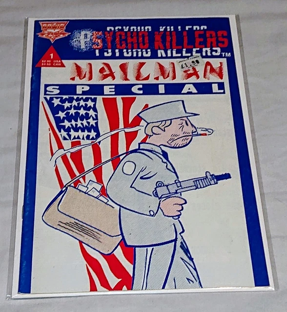 PSYCHO KILLERS MAILMAN Special - Serial Killer Comic FN £8.95 - PicClick UK