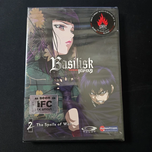 BASILISK, VOL. 2: The Spoils of War DVD Anime Funimation NEW Sealed £5. ...