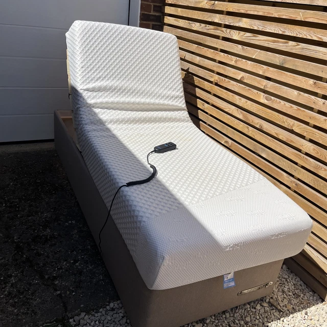 TEMPUR ELECTRIC SINGLE Bed and Tempur Orthopaedic Mattress £156.72 ...