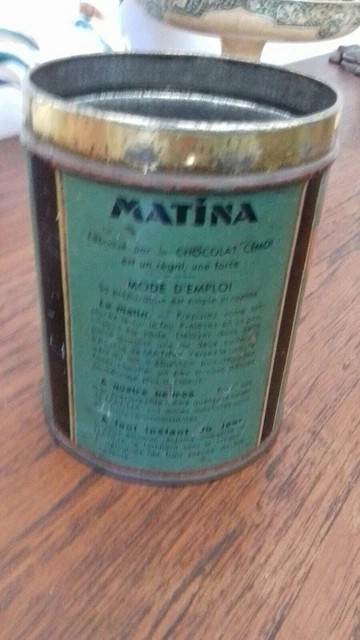 BOITE DE CUISINE matina publicité chocolat no banania EUR 12,60 ...