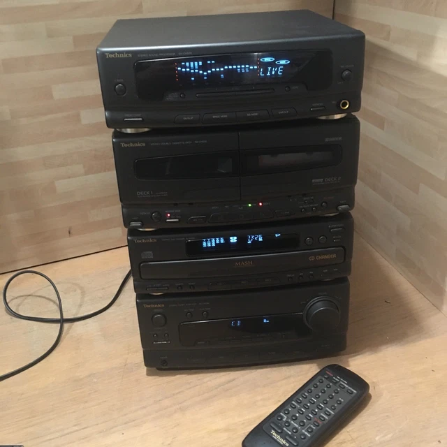TECHNICS SA-CH550, SH-CH550, RS-CH550, SL-CH555 Stack Remot, 3 Cd Disc ...