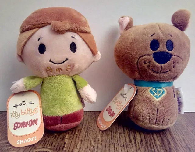 Scooby Doo And Shaggy Mini Plush Hallmark Itty Bittys £5 99 Picclick Uk