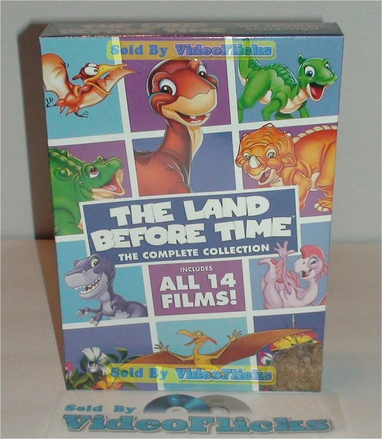 THE LAND BEFORE Time Complete Collection All 14 Films DVD 8-Disc Box ...