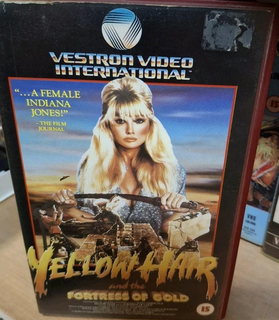 RARE VHS TAPE Yellow Hair And The Fortress Of Gold Vestron £11.12 ...