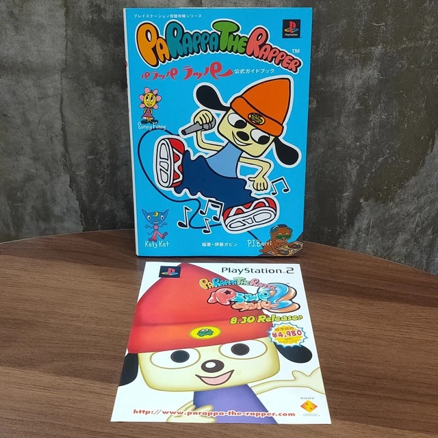 Parappa The Rapper Guide Officiel Avec Autocollant 1998 Sony