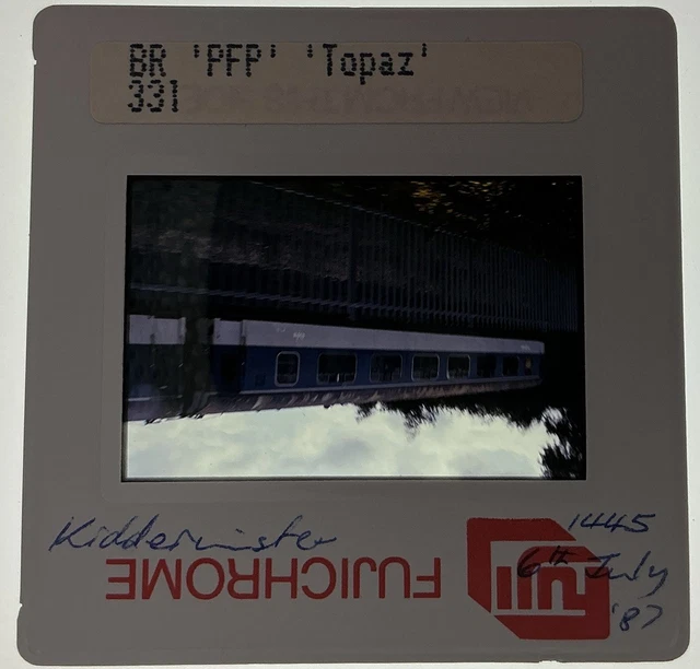 RAILWAY LOCOMOTIVE 35MM SLIDE – PULLMAN ‘PFP’ ‘ TOPAZ ‘ 331 ...