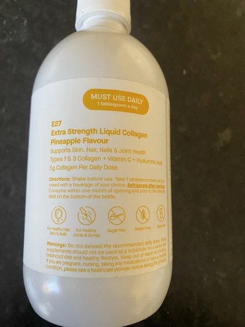 SPOILED CHILD E27 Extra Strength Liquid Collagen PINEAPPLE 450ml NEW ...