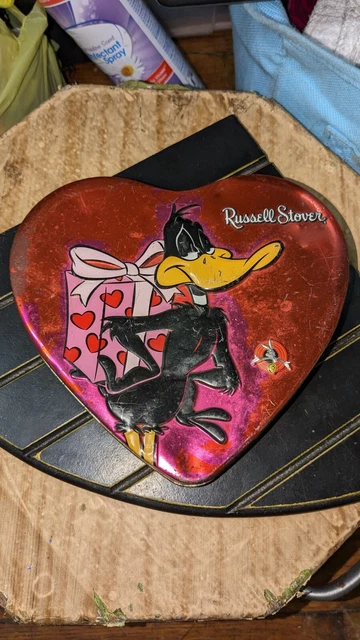 PATO LUCAS VACÍO/LOLA Looney Tunes Corazón de Lata Caramelo Caja de San ...