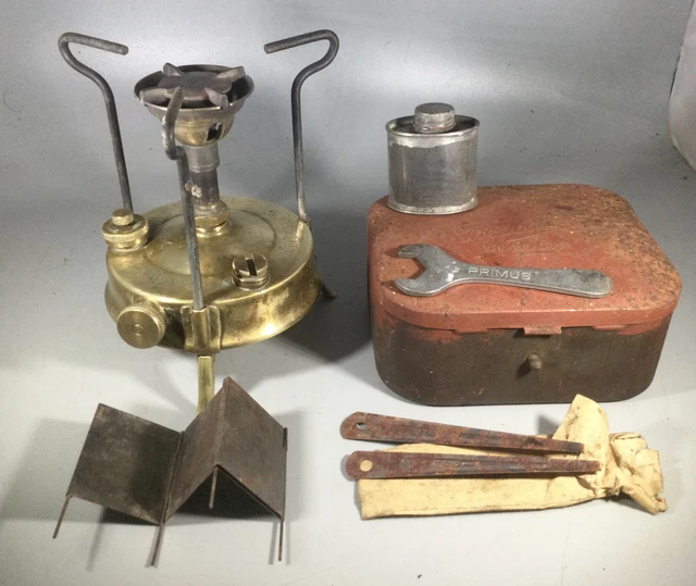 VINTAGE PRIMUS NO. 96 STOVE ORIGINAL TIN AND TOOLS £47.00 - PicClick UK