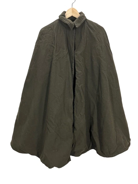 VINTAGE 40'S WW2 US Military Green Wool Cape Cloak Named £282.60 ...