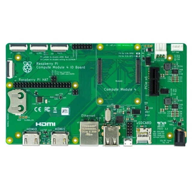 RASPBERRY PI COMPUTE Module 4 IO Board - CM4IO $37.00 - PicClick