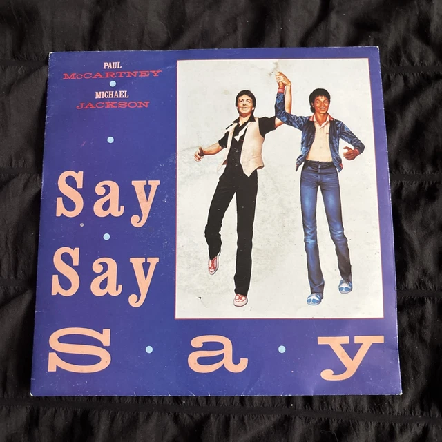 VINYLE 45 TOURS Paul Mccartney, Michael Jackson, Say, Say, Say. EUR 5 ...