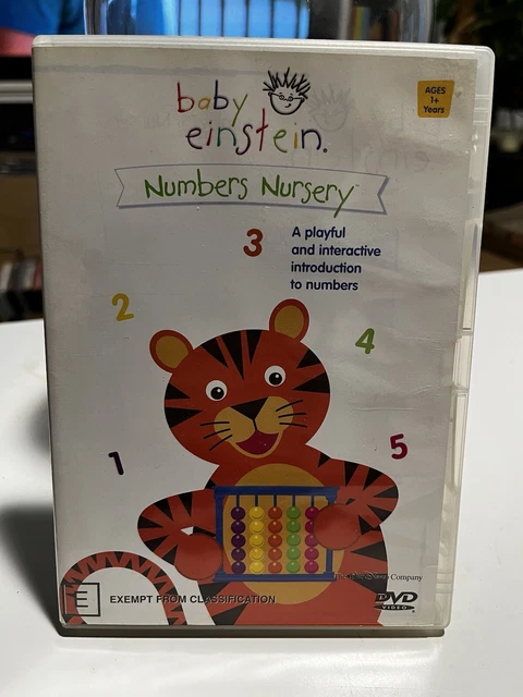 BABY EINSTEIN: NUMBERS Nursery (DVD, 2003) Introduction To Numbers ...