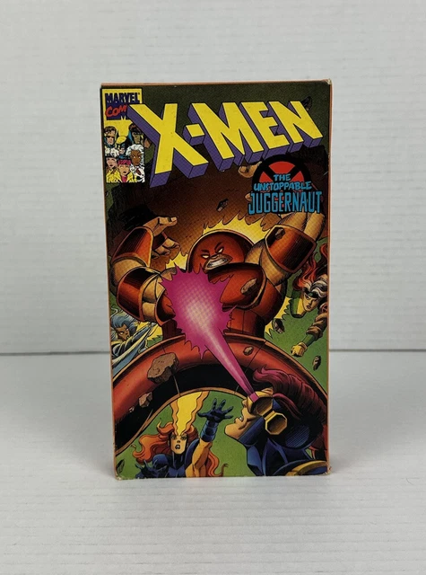 MARVEL X-MEN - The Unstoppable Juggernaut #7 (VHS, 1993) Wolverine ...