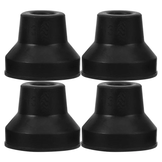4 PCS WALKING Stick Tripod Feet Trekking Pole Foot Cover Hiking Tips £ ...