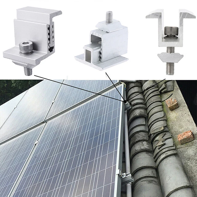 SOLAR PANEL PV Photovoltaic Mounting Bracket Roof Support 19mm-55mm ...