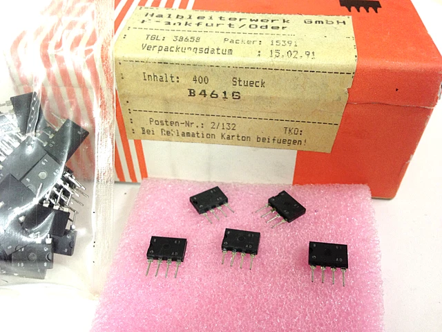 5 STÜCK B461 = SAS261S4 | HALL IC SWITCH static | 4-SIP | RFT EUR 4,94 ...