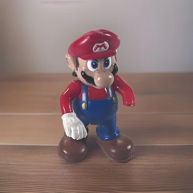 MARIO KART 64 Figure Super Mario Nintendo ToyBiz 3.5" 1999 MISSING HAND ...