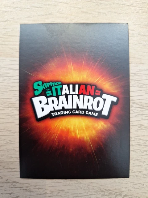 ITALIAN BRAINROT UNIVERSO Psichedelico Card N 3/150 Coccodrillo ...