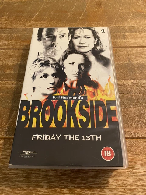 BROOKSIDE FRIDAY THE 13th VHS Video Phil Redmond The Corkhill Wedding ...