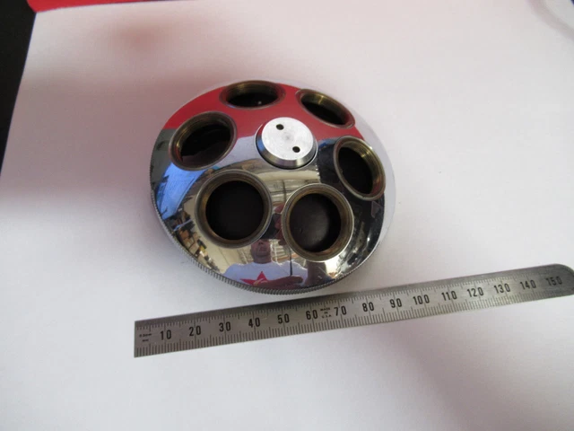 WILD HEERBRUGG SWISS M20 Sextuple Nosepiece Microscope Part As Pictured ...
