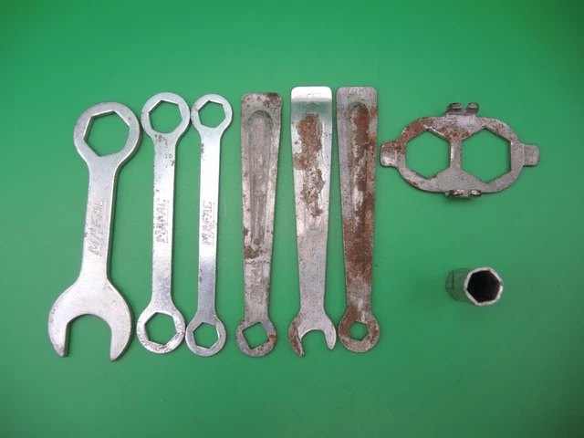 MAFAC 8 PIECE MINI TOOLKIT 1970`s NEW OLD STOCK BUT SHOP SOILED / SOME ...