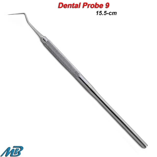 DENTAL DIAGNOSTIC EXPLORER 9 Probes Periodontal Stainless Steel ...