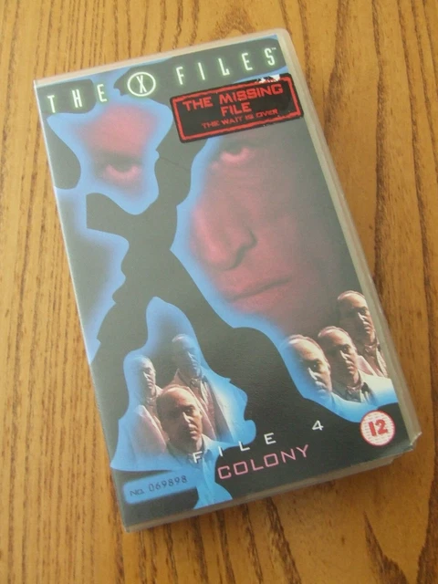 THE X FILES/FILE 4: COLONY VHS VIDEO TAPE INNER CASSETTE SEALED Gillian ...