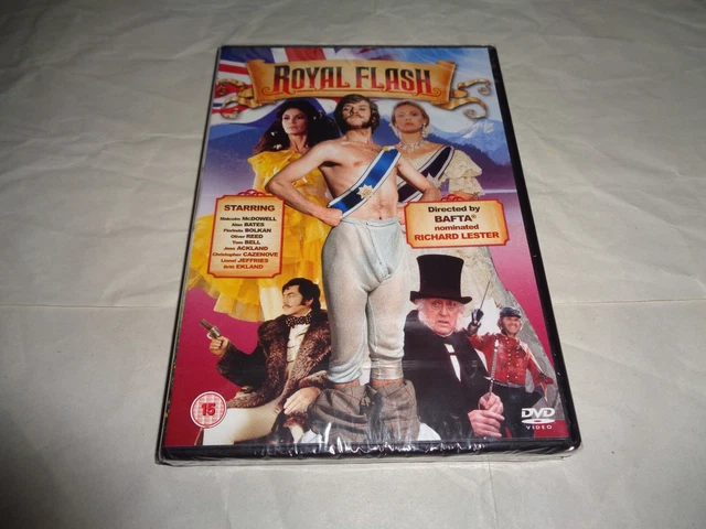 ROYAL FLASH MALCOLM McDOWELL dvd UK RELEASE NEW FACTORY SEALED £41.27 - PicClick UK