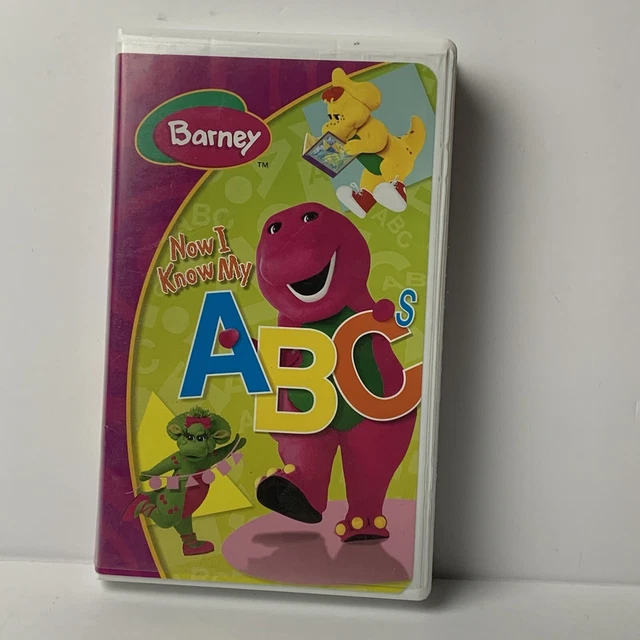 BARNEY: I KNOW My ABCs/Lets Play School (DVD, 2010, Canadian) $11.00 ...