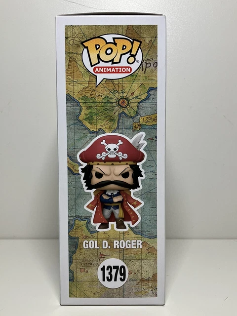 ONE PIECE #1379 Gol D Roger Wanted Poster Funko Pop! SDCC Shared Mint ...